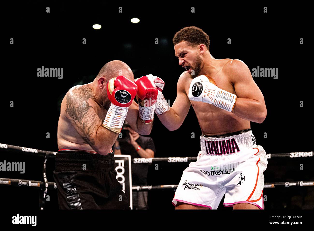 LONDON, UNITED KINGDOM. 16th Jul, 2022. Karol Itauma vs Michal Gazdik ...