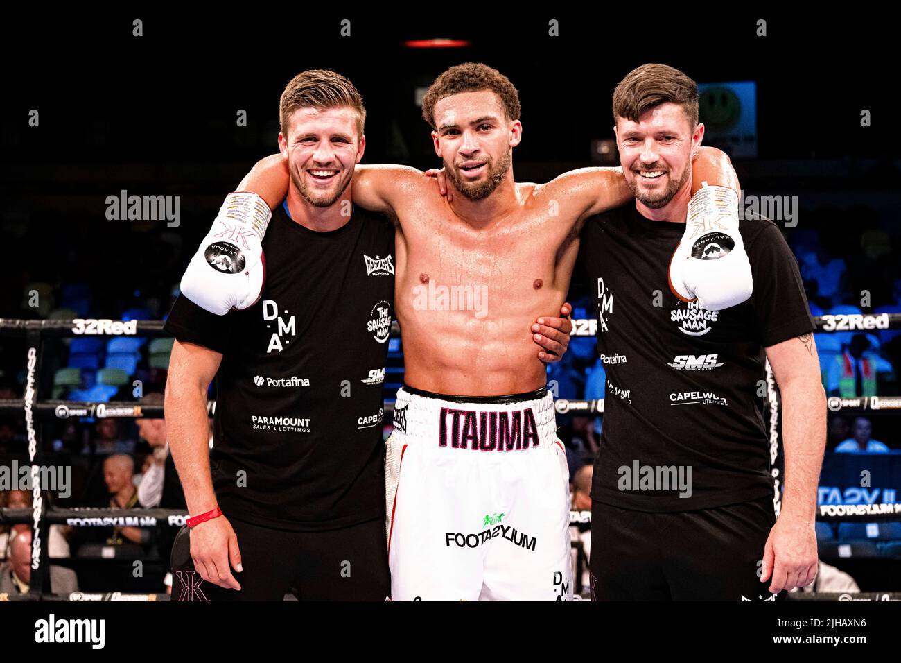 LONDON, UNITED KINGDOM. 16th Jul, 2022. Karol Itauma vs Michal Gazdik ...