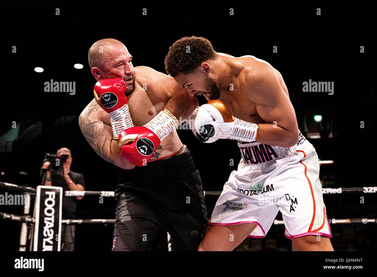 LONDON, UNITED KINGDOM. 16th Jul, 2022. Karol Itauma vs Michal Gazdik ...