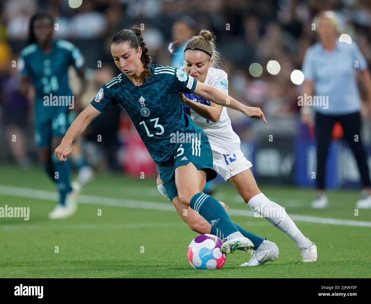 firo : 07/16/2022 football, soccer, UEFA WOMEN'S EURO 2022, women's EM ...