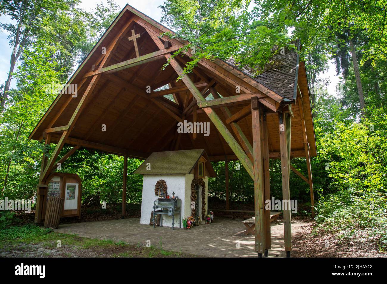 Moata - a pilgrimage destination near Siebenlinden in the Waldviertel ...