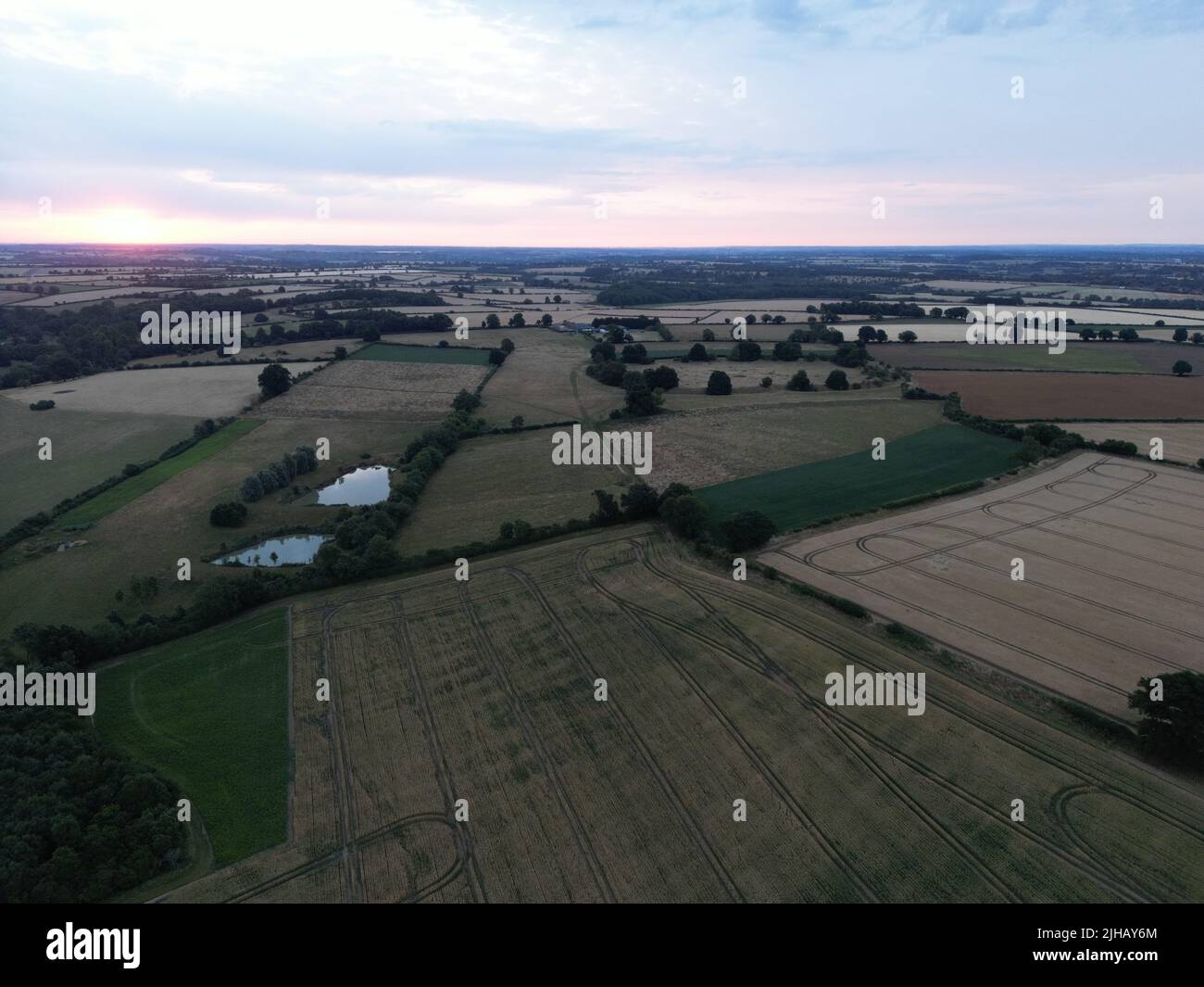 18th century landscaped Rainsborough camp Iron Age HillFort ...