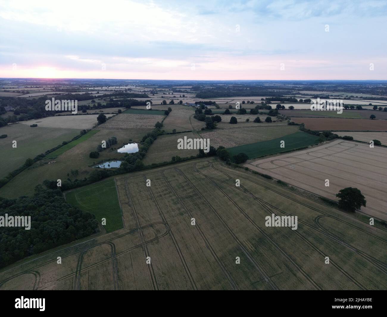 18th century landscaped Rainsborough camp Iron Age HillFort ...