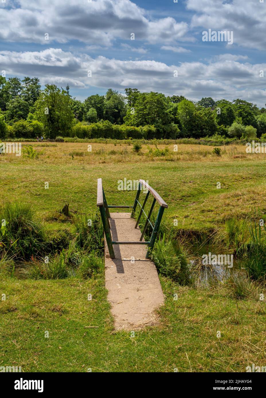 Bordesley Abbey Meadows surrounding the ruins in Redditch ...