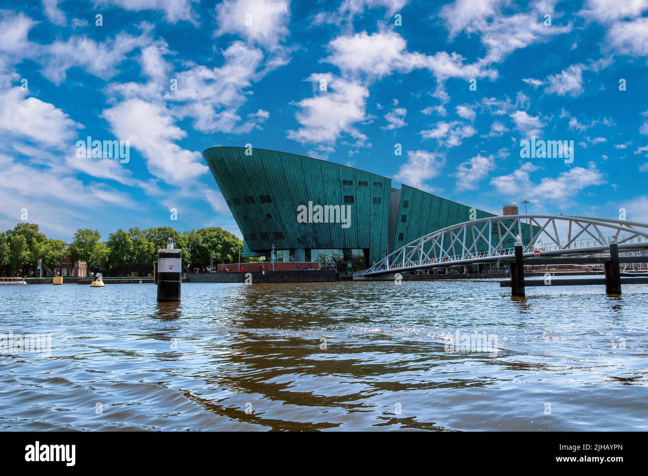 Amsterdam NEMO Science Center Holland Netherlands. Knowledge institute ...