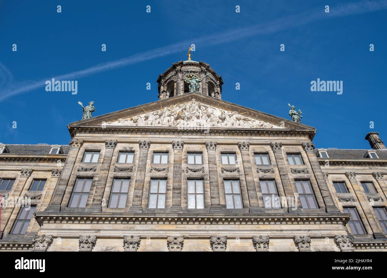 Royal Palace Amsterdam, Holland Netherlands monument. Kingdom of King ...