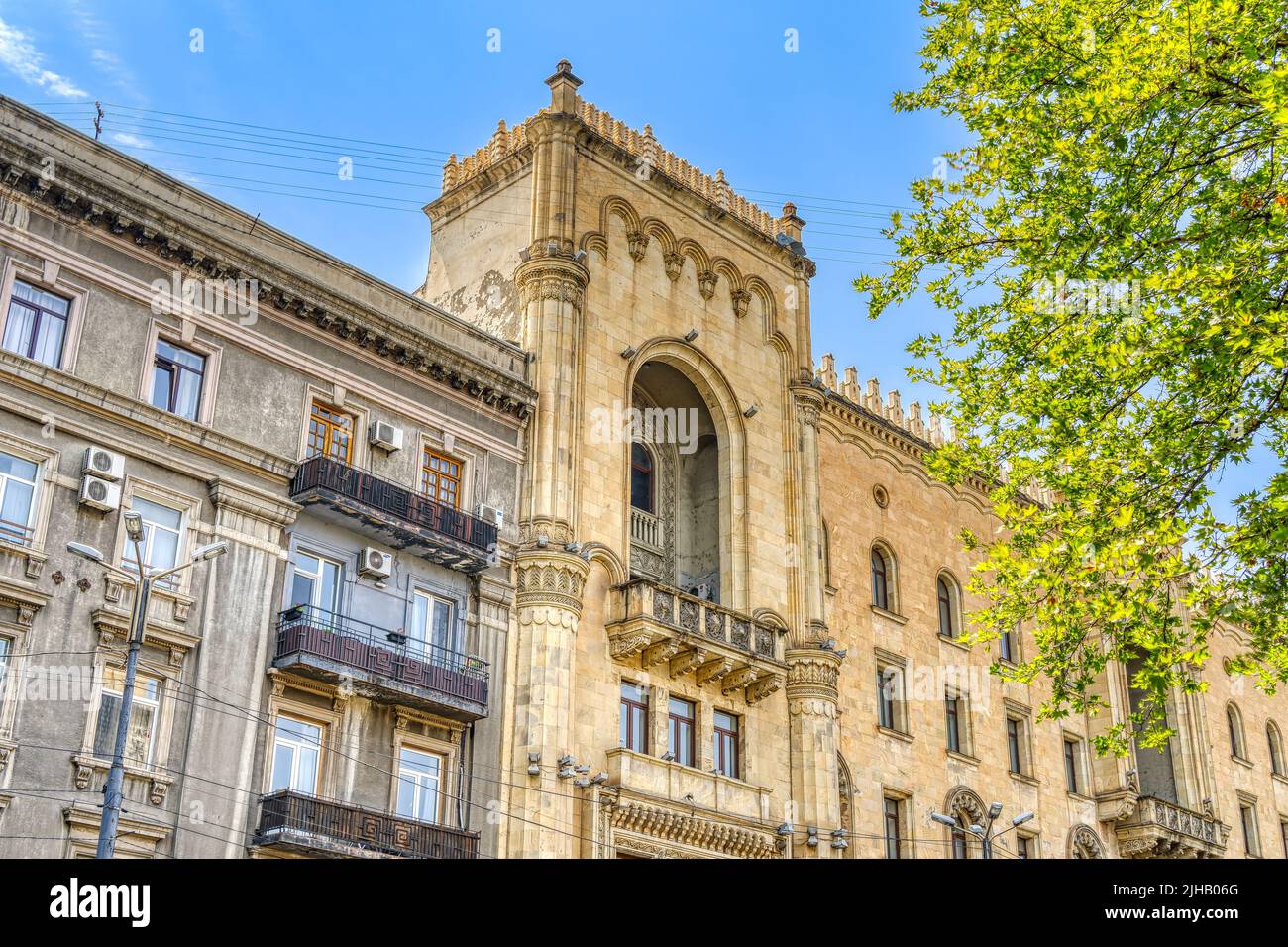 Tbilisi Landmarks, HDR Image Stock Photo - Alamy