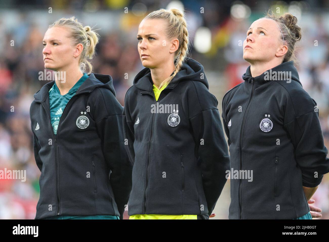 Alexandra Popp (11 Germany), Goalkeeper Merle Frohms (1 Germany ...