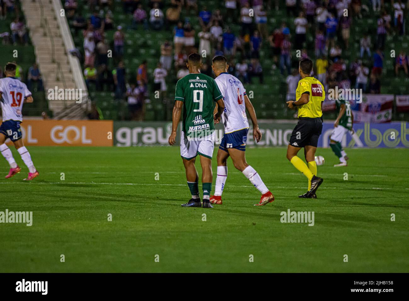 Campinas, Brazil. 16th July, 2022. Lucão do break during Guarani X ...