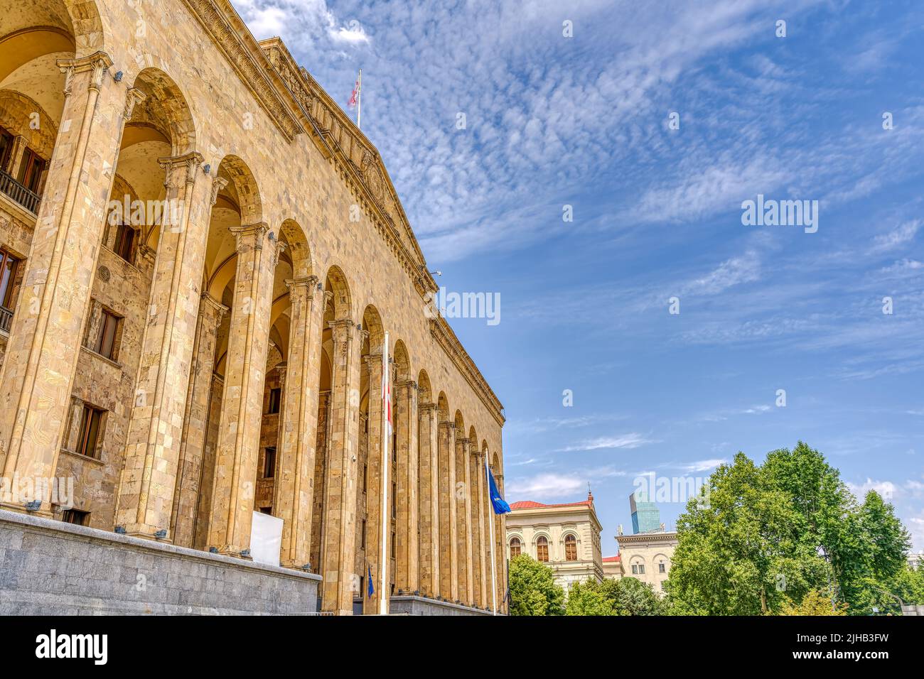 Tbilisi Landmarks, HDR Image Stock Photo - Alamy