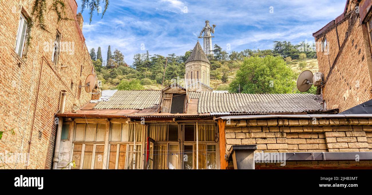 Tbilisi Landmarks, HDR Image Stock Photo - Alamy