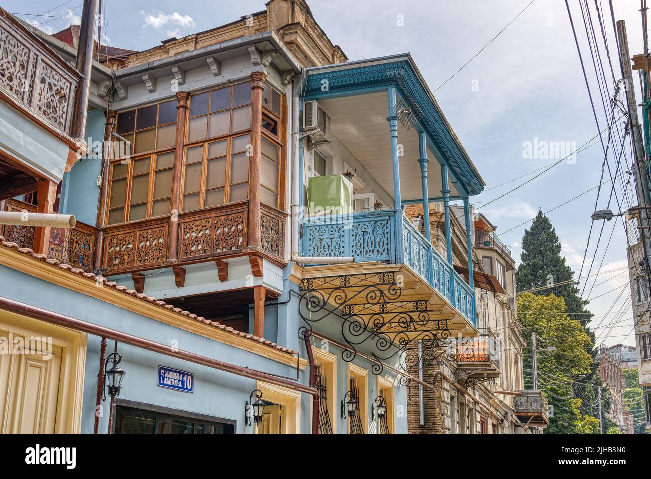 Tbilisi Landmarks, HDR Image Stock Photo - Alamy