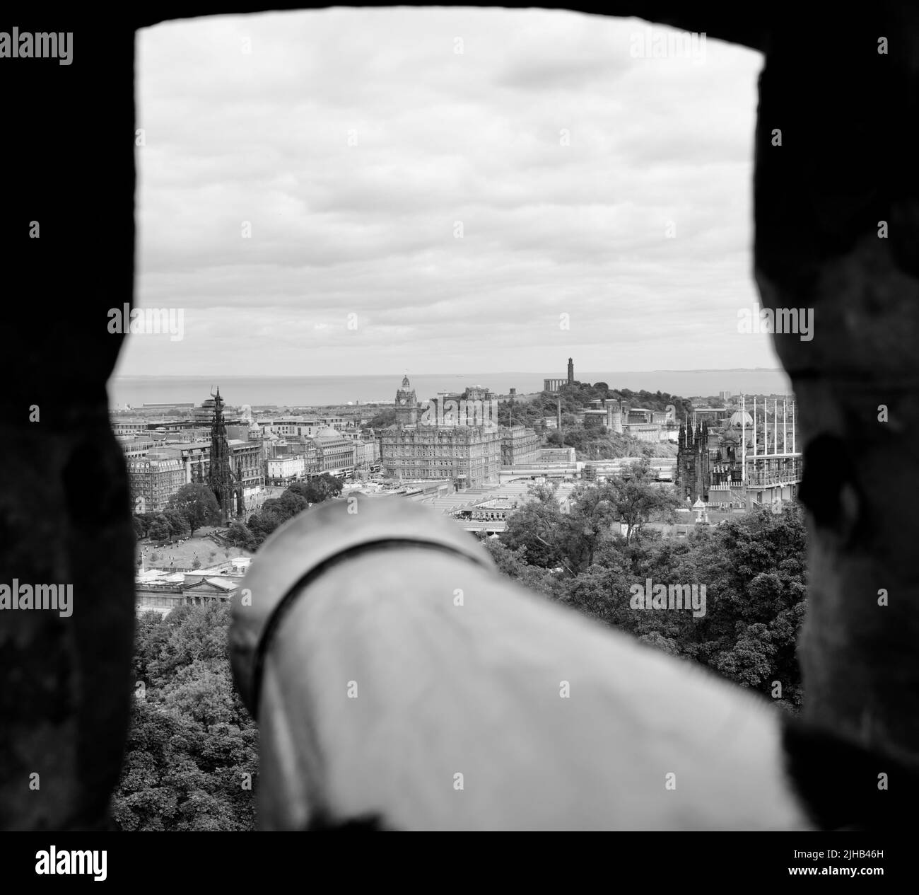 Edinburgh Castle, Scotland Stock Photo - Alamy
