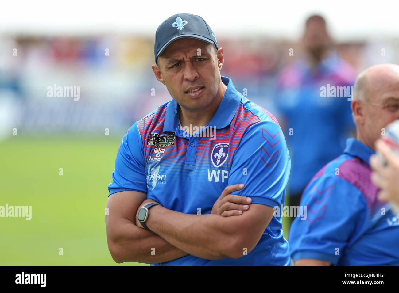 Willie Poching Head Coach of Wakefield Trinity arrives at Sewell Group ...