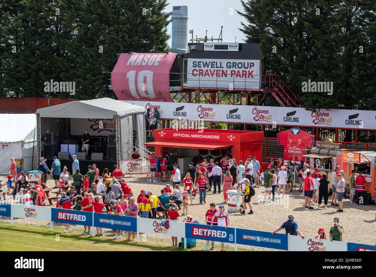 Sewell craven park stadium hi-res stock photography and images - Alamy