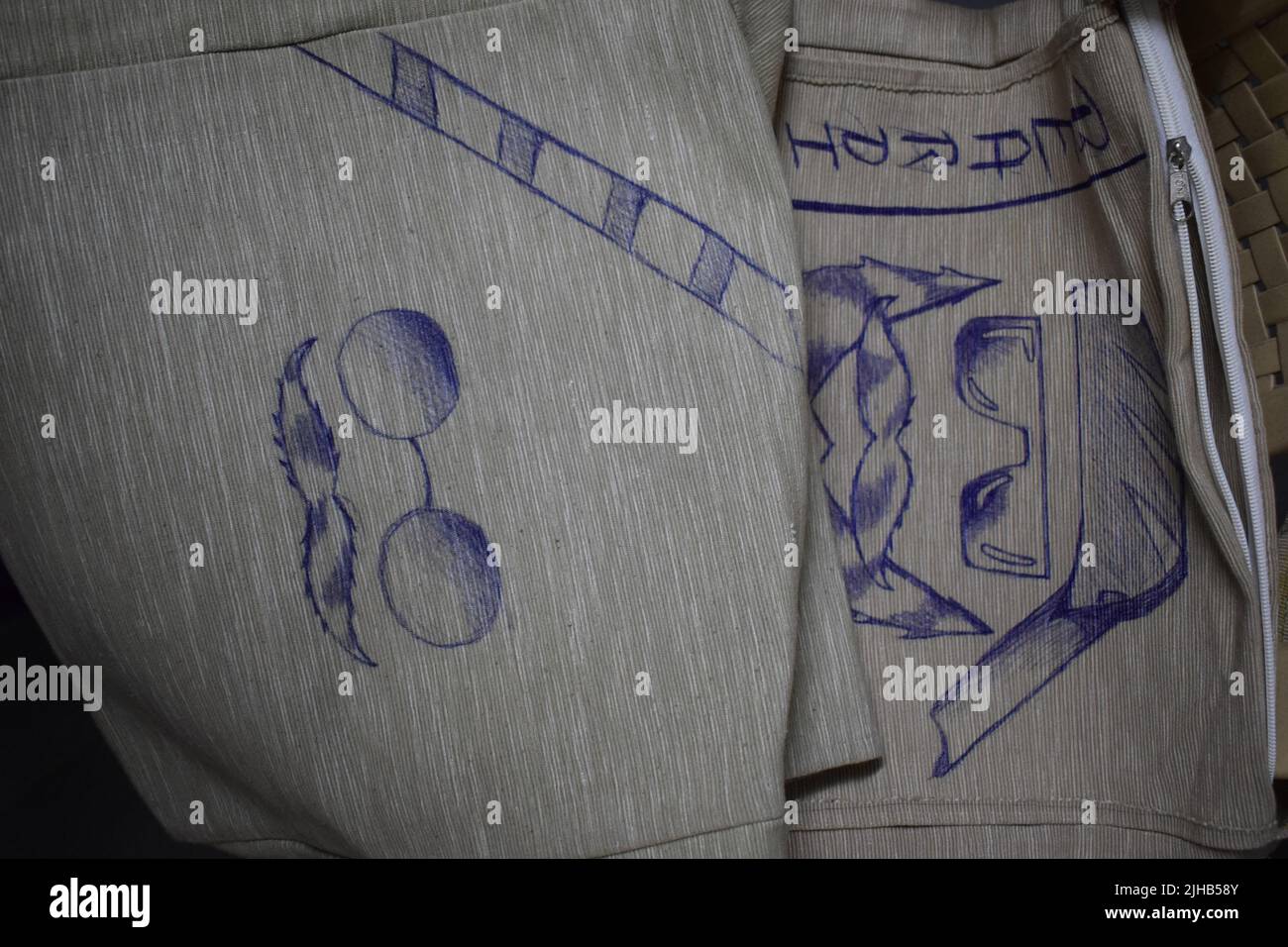 Draw drawing picture postcard hi-res stock photography and images - Alamy