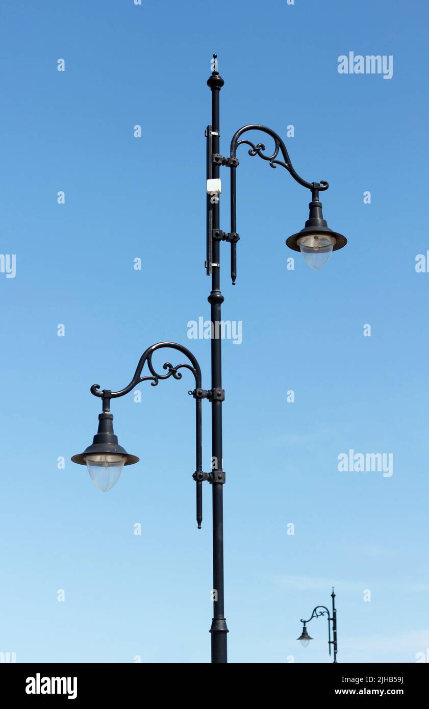 Old style street lighting hi-res stock photography and images - Alamy