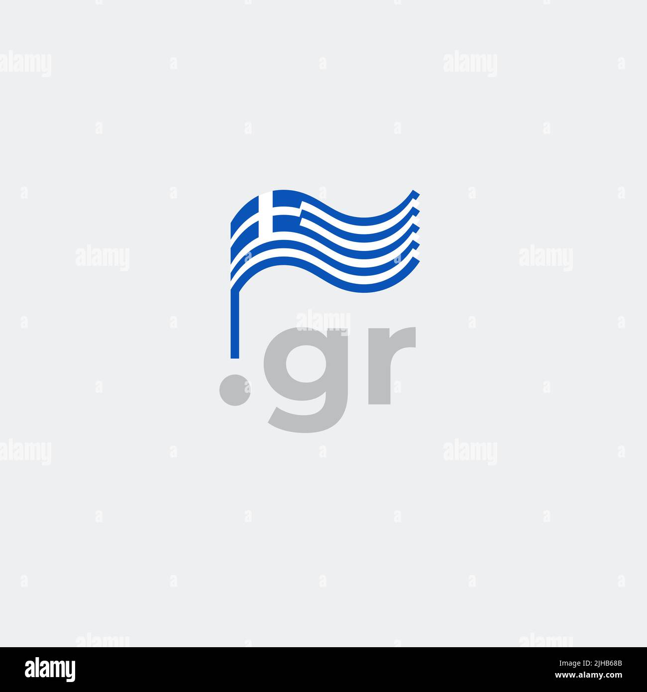 Greece flag icon. Original simple design of greek flag, map marker ...