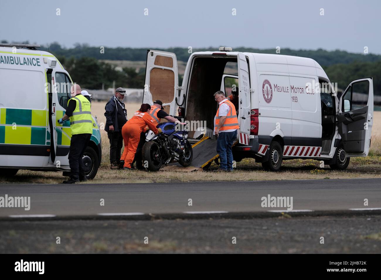 East Fortune, UK. Sunday Race 9: (69) Jordan Fleming of Lochgelly ...