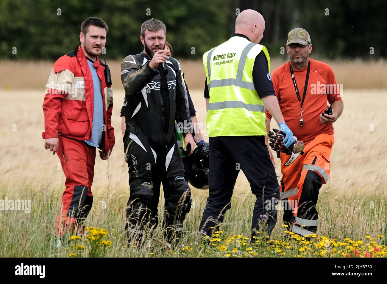 East Fortune, UK. Sunday Race 9: (69) Jordan Fleming of Lochgelly ...