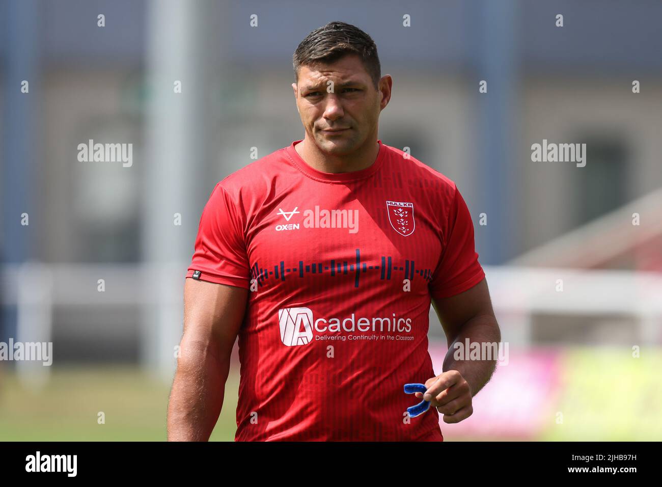 Ryan Hall #5 of Hull KR during pre-game warm up Stock Photo - Alamy