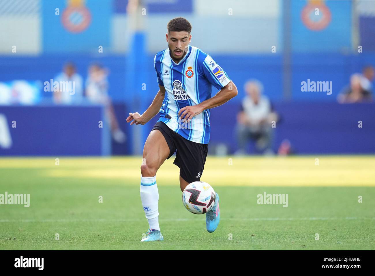 Oscar Gil of RCD Espanyol during the friendly match between RCD ...