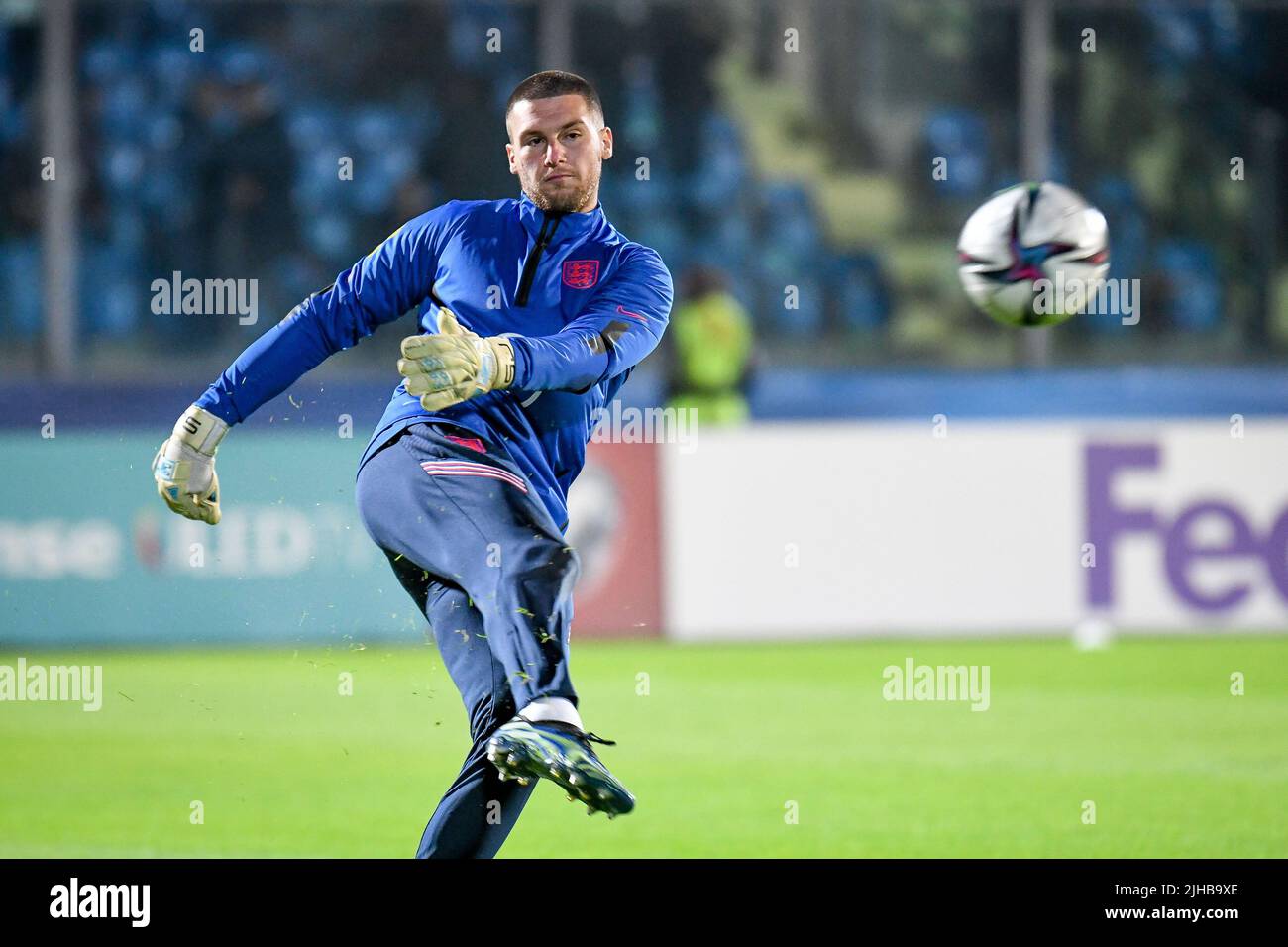 England's Sam Johnstone during Qatar 2022 World Cup qualifiers - San ...