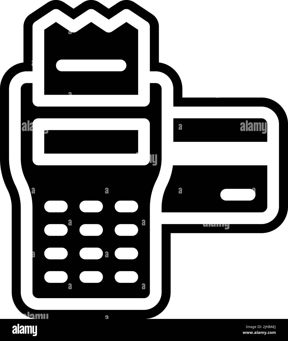 Electronic banking terminal Black and White Stock Photos & Images - Alamy