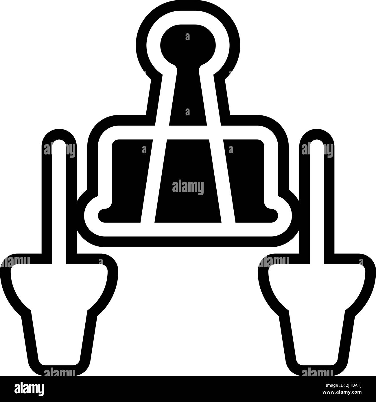 Accounting paper clip Stock Vector Image & Art - Alamy