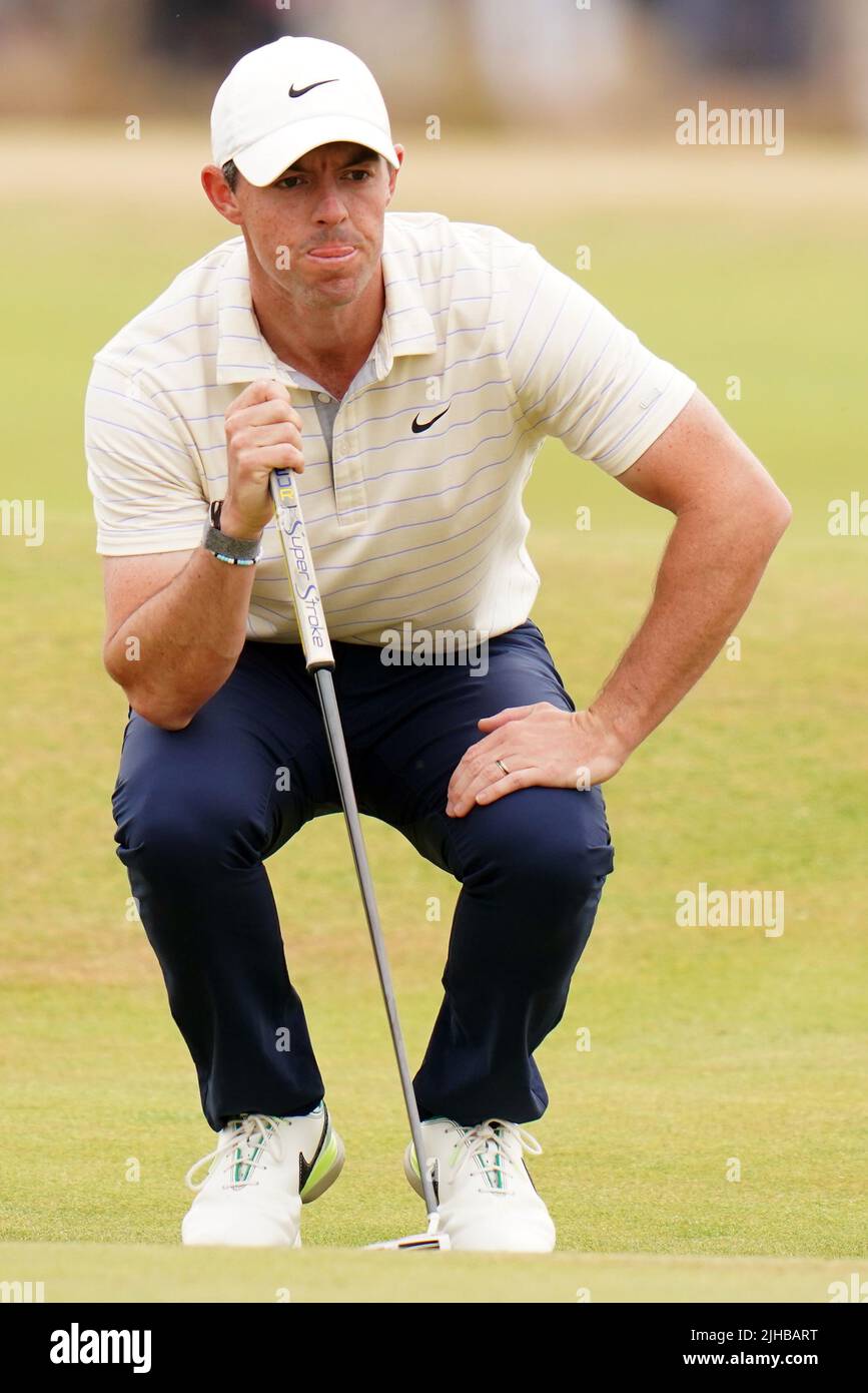 Northern Ireland's Rory McIlroy on the 3rd green during day four of The ...