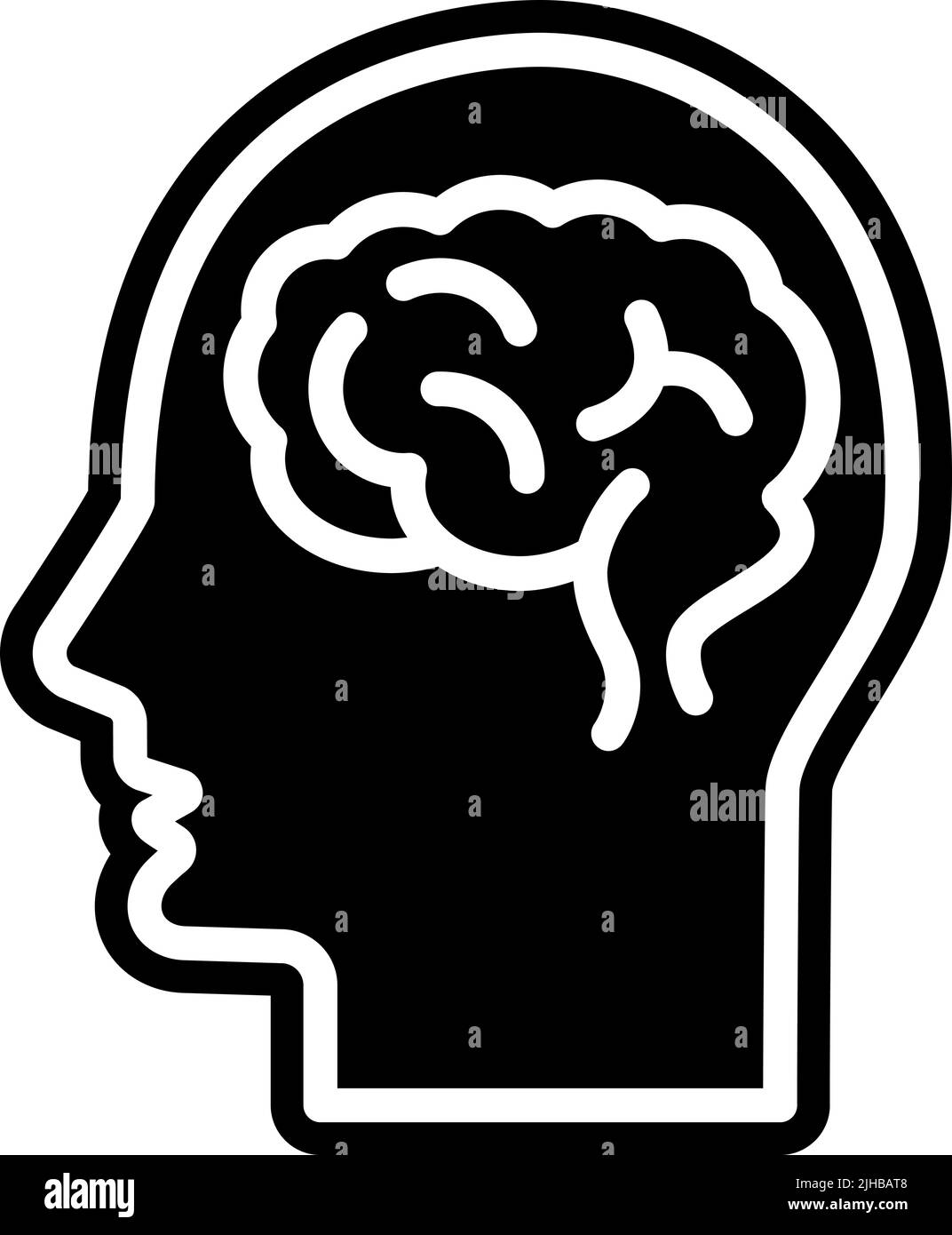 Artificial intelligence human brain Stock Vector Image & Art - Alamy