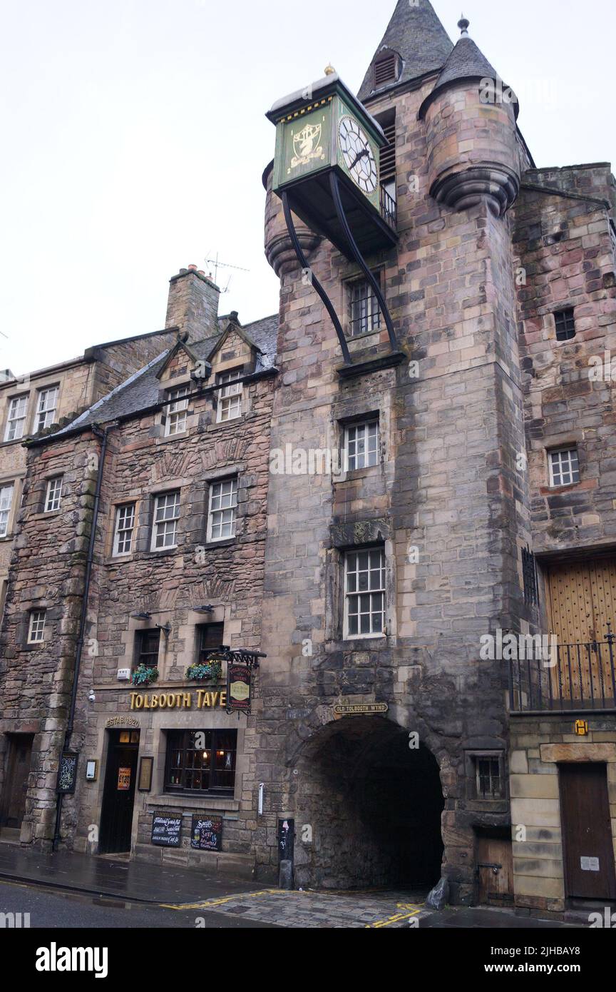 Edinburgh, Scotland (UK): the Canongate Tolbooth, home to the Peopleâ ...