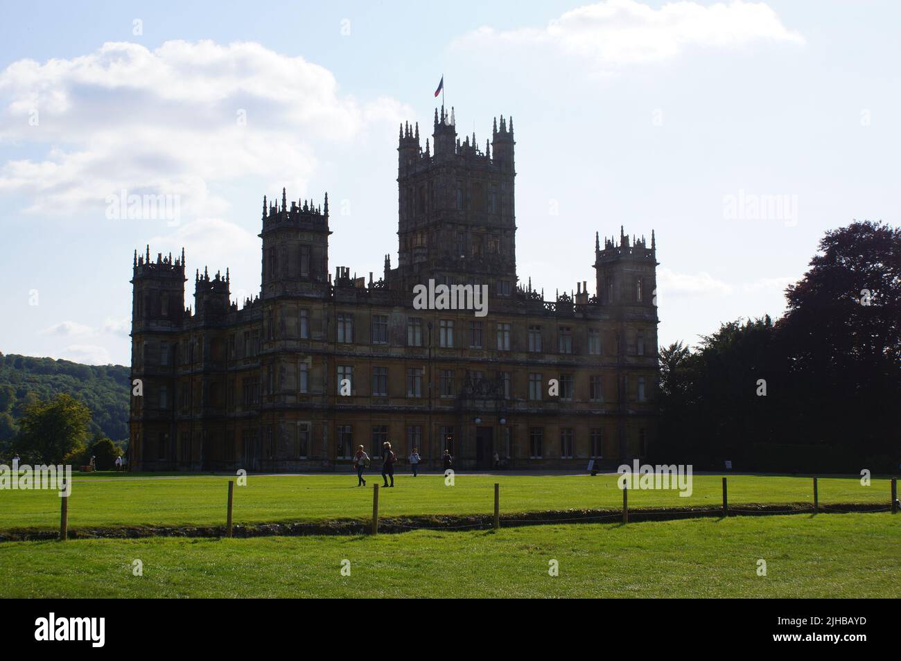 Highclere castle exterior hi-res stock photography and images - Alamy