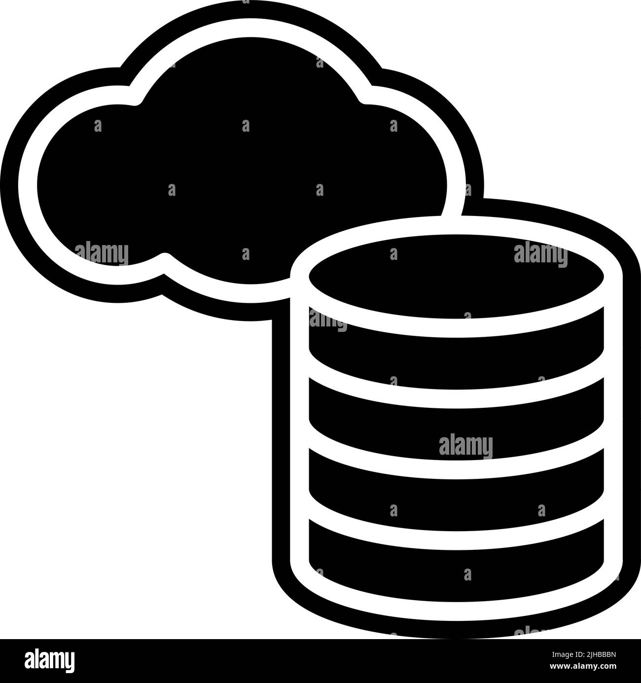 Artificial intelligence cloud storage Stock Vector Image & Art - Alamy