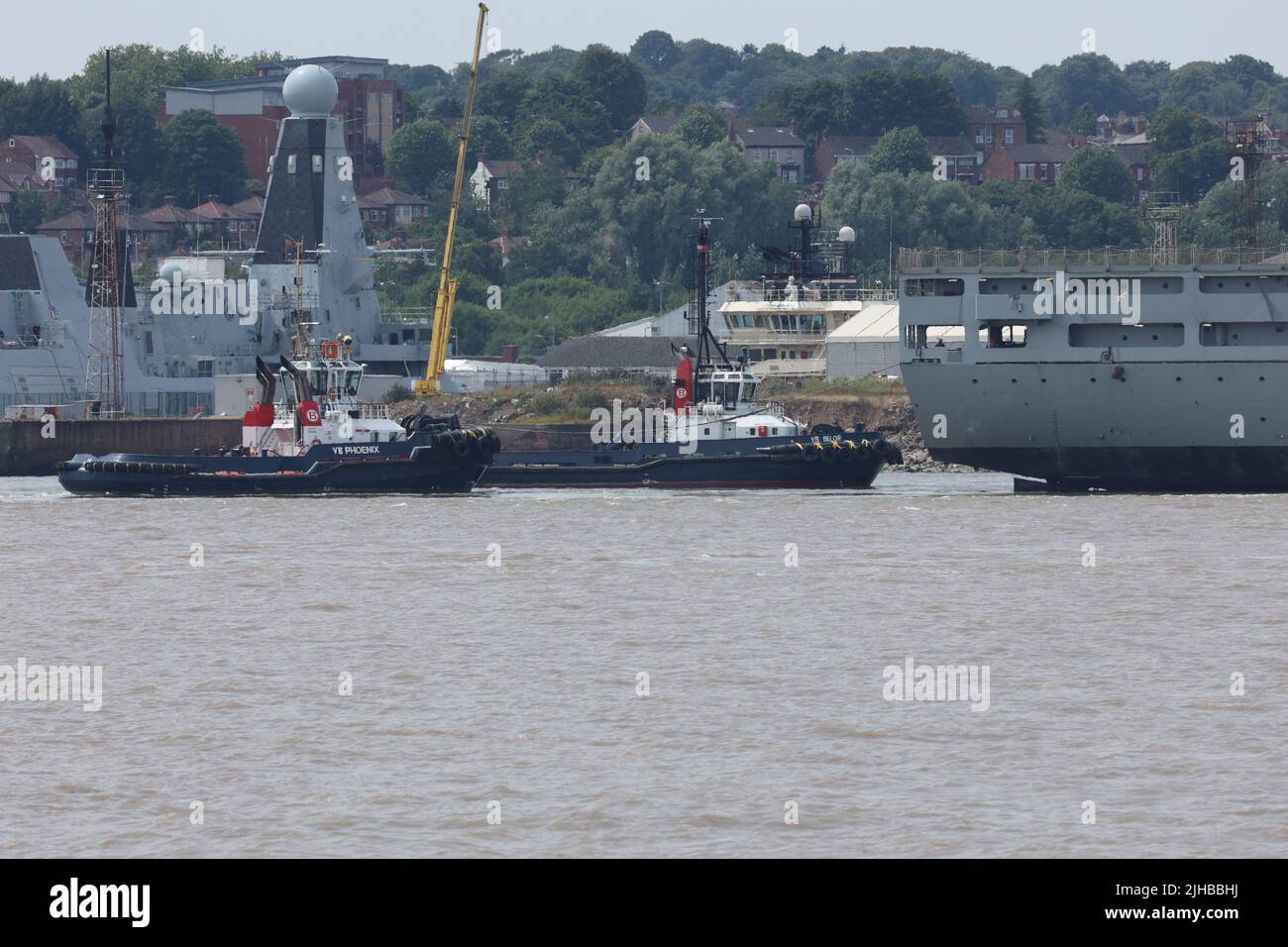 Royal fleet auxiliary ship rfa fort rosalie hi-res stock photography ...