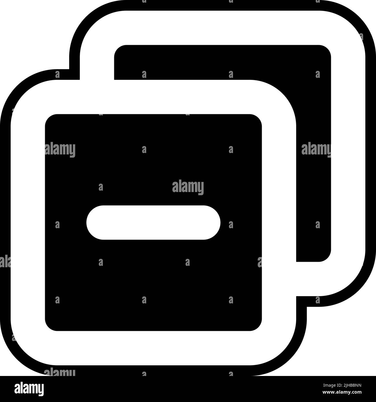 Basic essentials ui minus Stock Vector Image & Art - Alamy