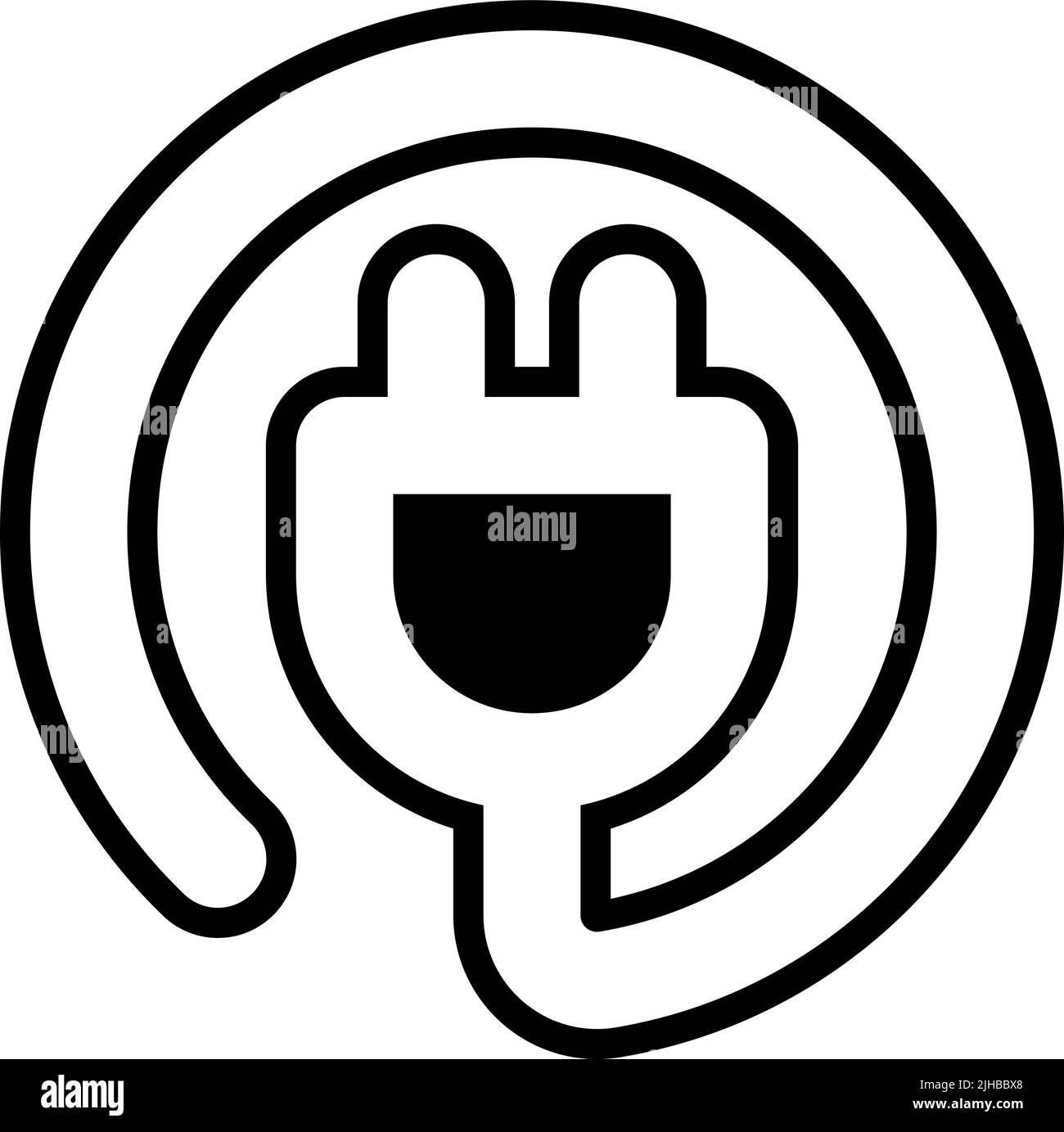 Basic essentials ui plug Stock Vector Image & Art - Alamy