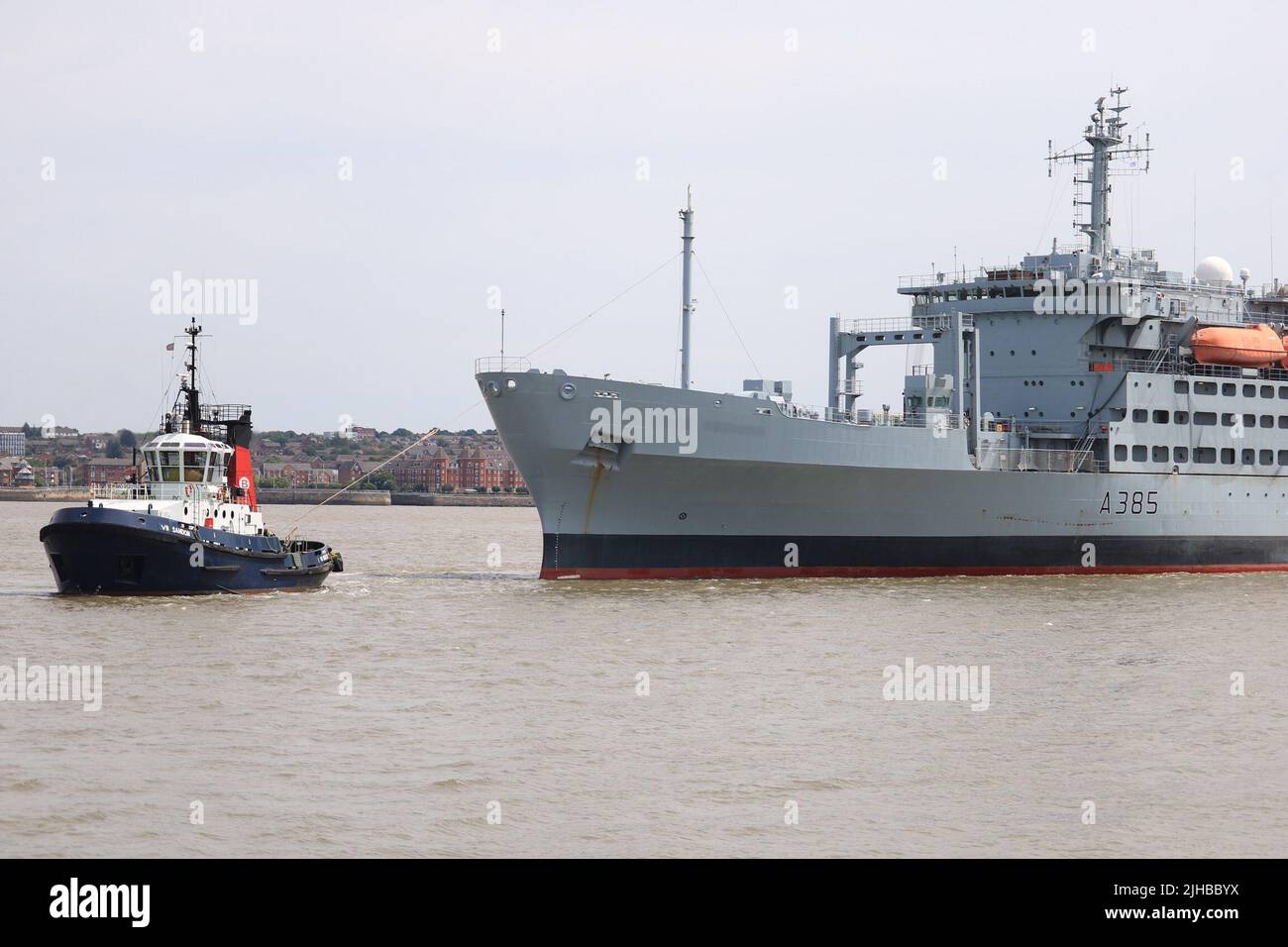 Ex Fort Rosalie now A Egyptian navy ship Stock Photo - Alamy