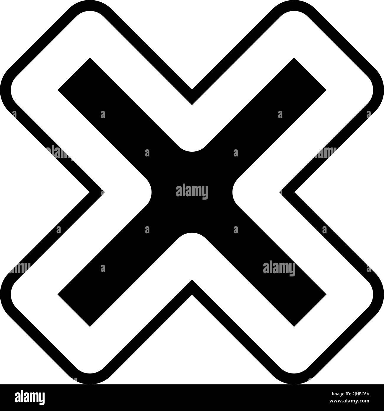 Cancel design hi-res stock photography and images - Alamy