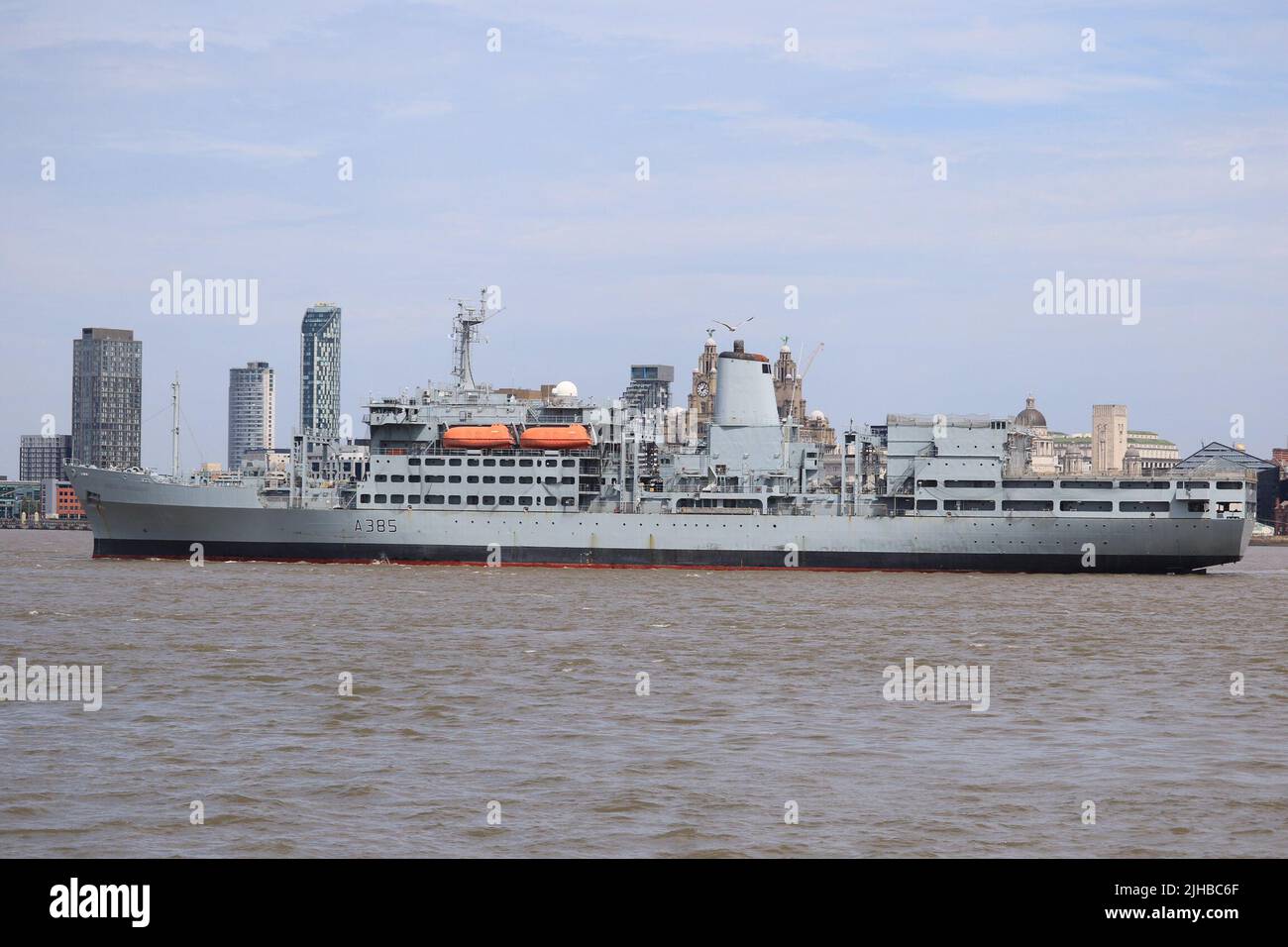 Ex Fort Rosalie now A Egyptian navy ship Stock Photo - Alamy