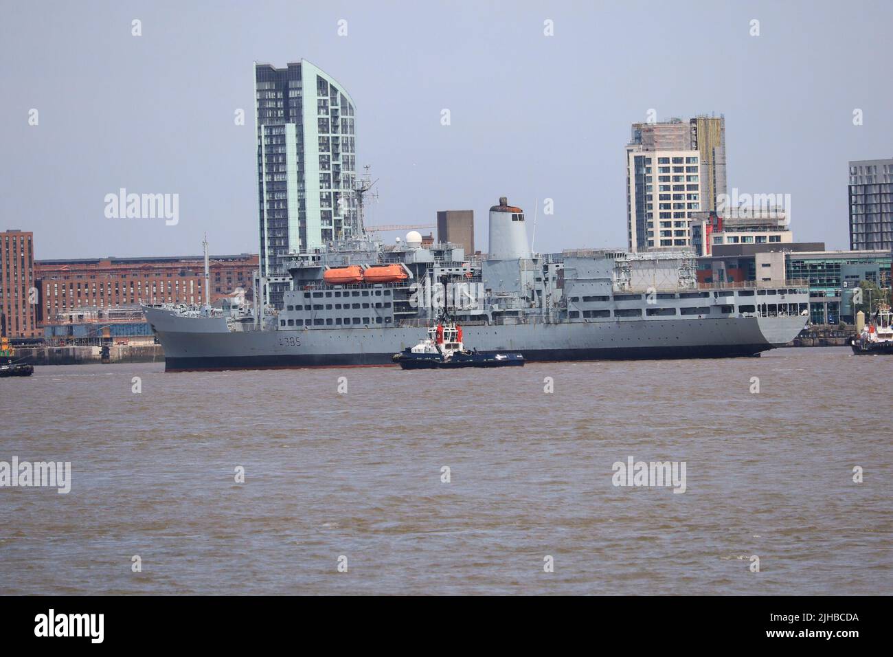 Royal fleet auxiliary ship rfa fort rosalie hi-res stock photography ...