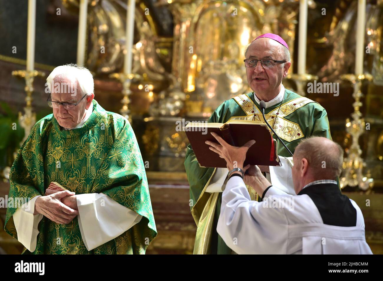 Brno, Czech Republic. 17th July, 2022. A mass celebrated by Prague ...