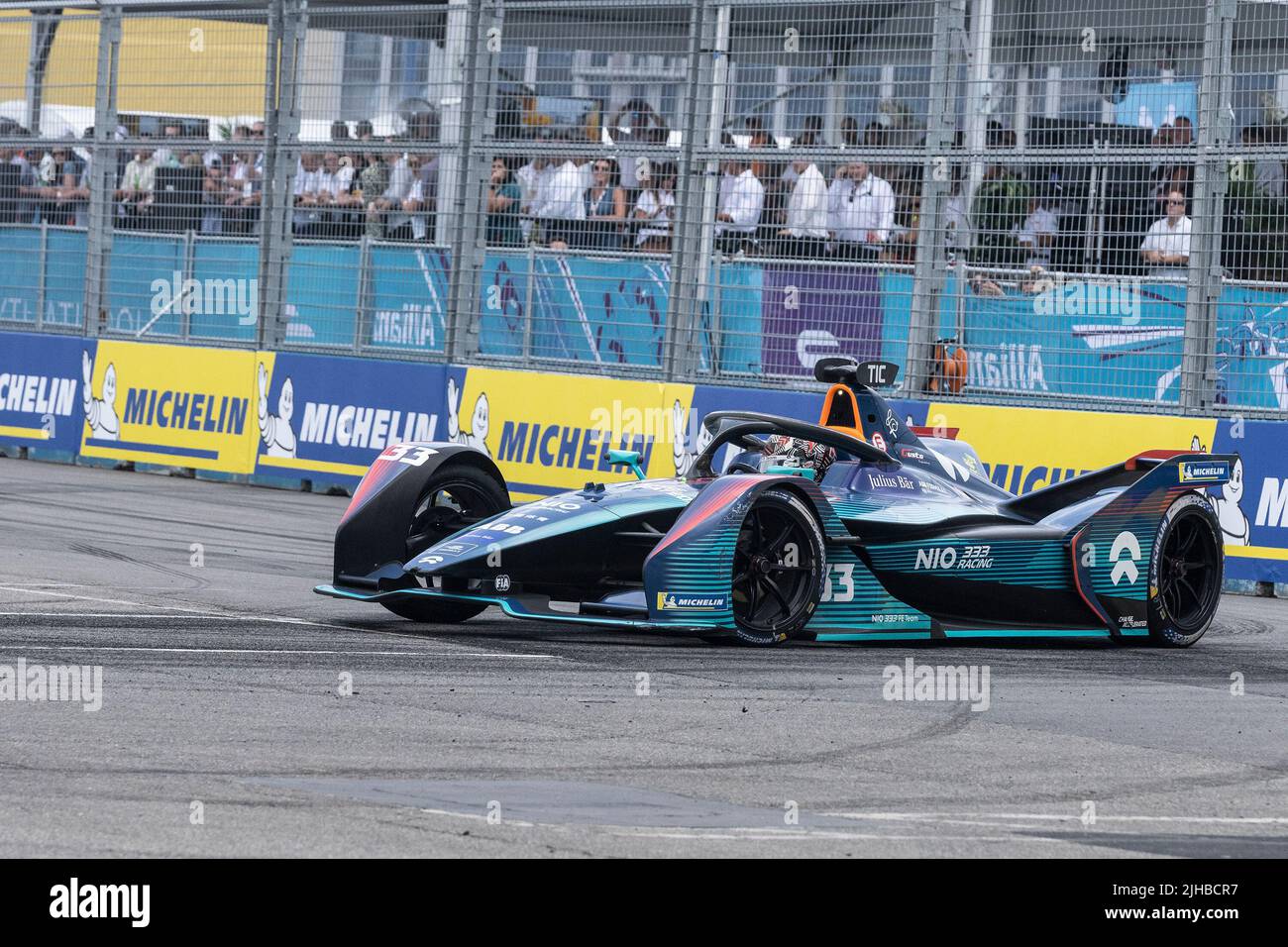 New York, New York, USA. 16th July, 2022. Dan Ticktum of NIO team ...