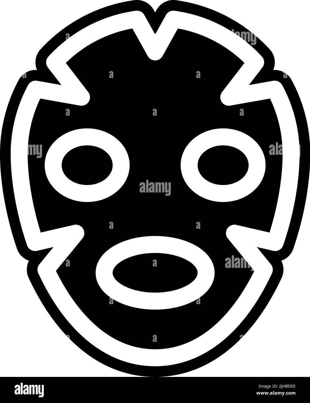 Black mask 2 Black and White Stock Photos & Images - Alamy