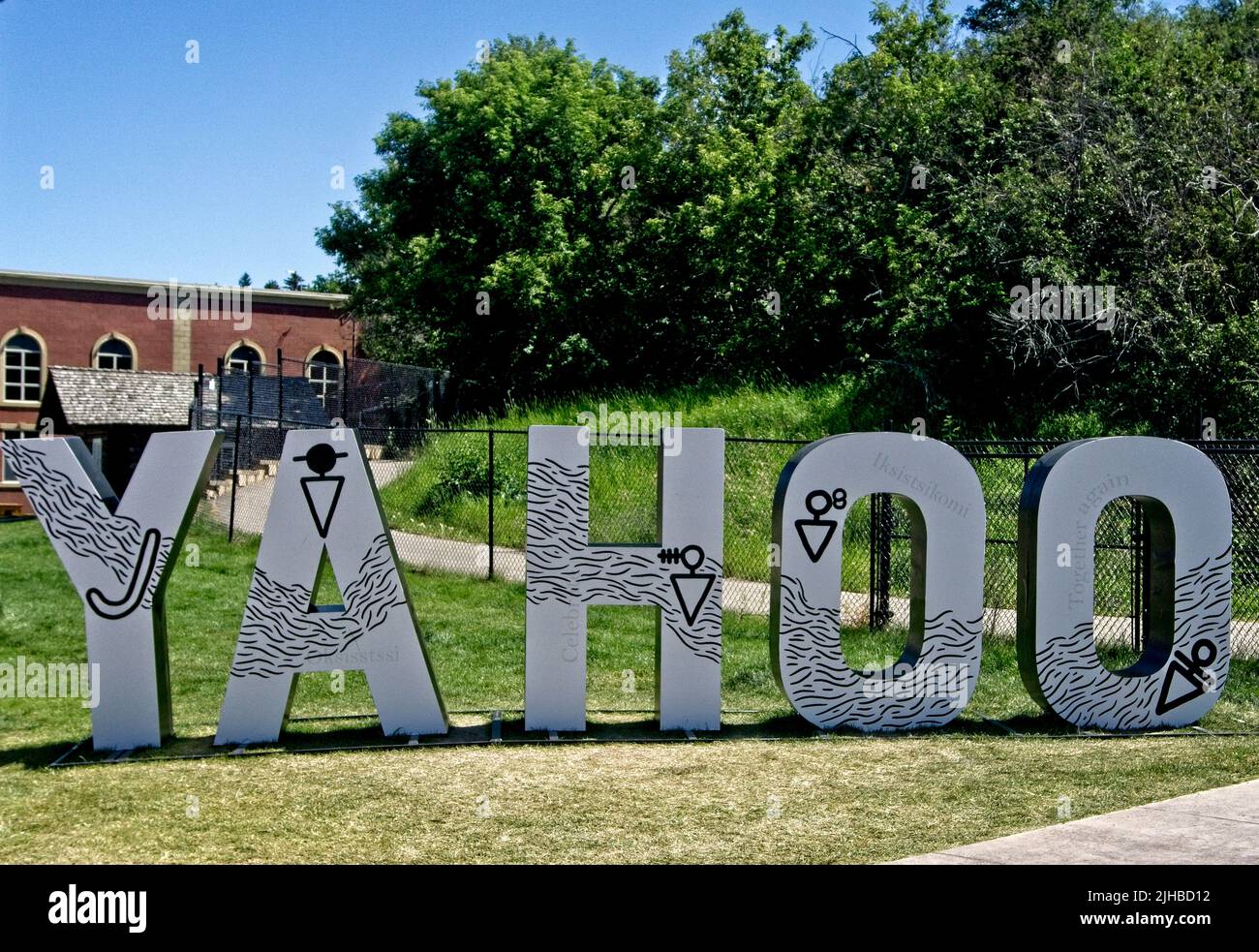 yahoo Calgary Stampede 2022 Stock Photo - Alamy