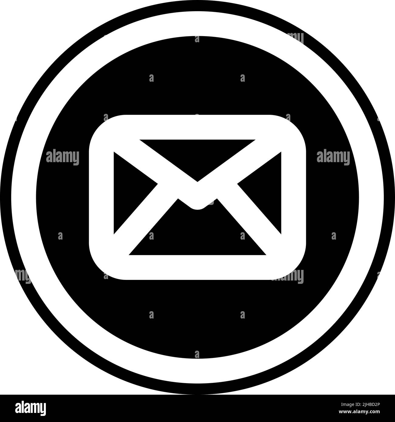 Basic interface email Stock Vector Image & Art - Alamy