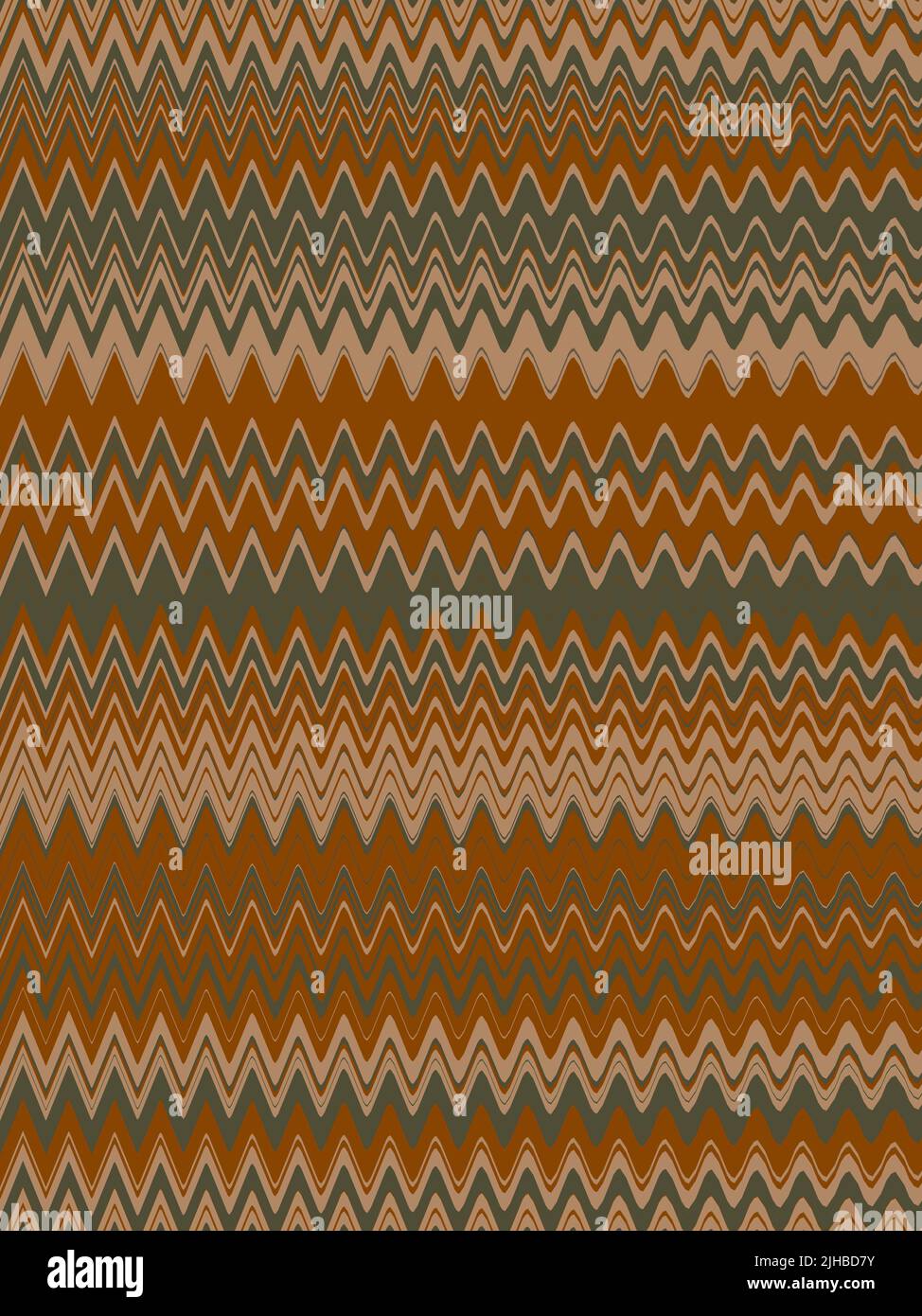 Abstract and contemporary digital art zigzag design Stock Photo - Alamy