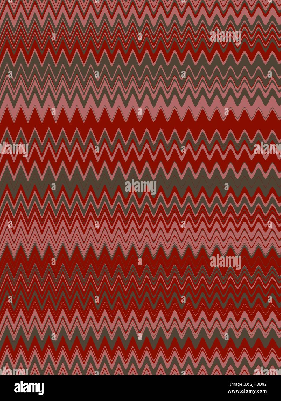 Abstract and contemporary digital art zigzag design Stock Photo - Alamy