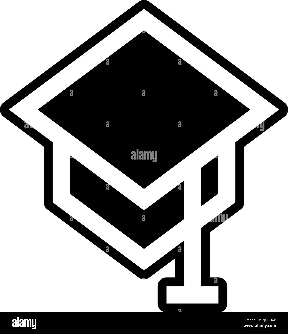 Graduation college hat Black and White Stock Photos & Images - Alamy