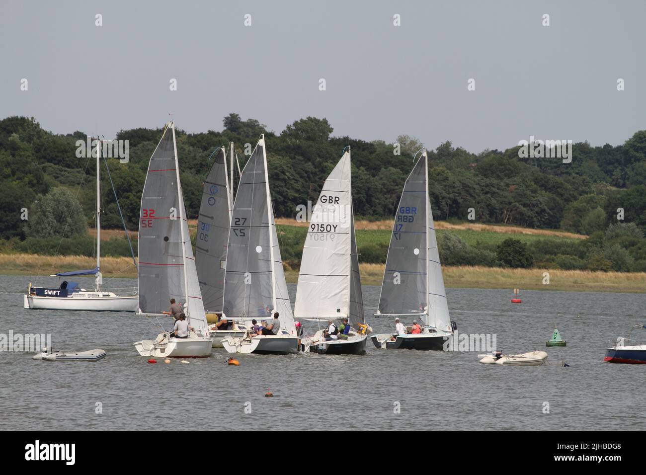 Micro class sailboat hi-res stock photography and images - Alamy